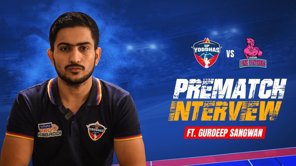Pre-Match Interview ft. Gurdeep Sangwan | U.P. Yoddhas vs Jaipur Pink Panthers | vivo Pro Kabaddi